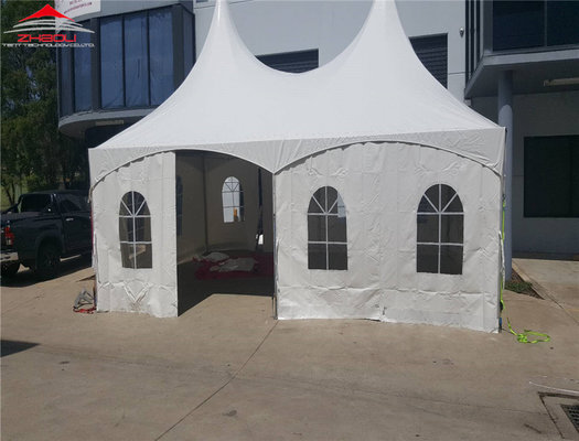 European Style Metal Roof Aluminum Pagoda Gazebo Tent With Double Top