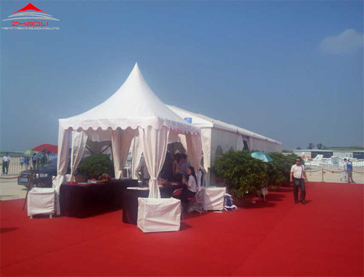 5x5m Aluminum Pagoda Gazebo Tent for Outdoor Sports Event