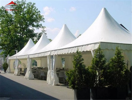 Commercial Custom Pagoda Party Tent Wind Protected Mobile Manual Tent Gazebo