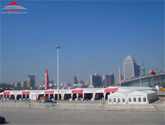 Simple 25x40m Commercial Party Marquee Tent With Clear PVC Window