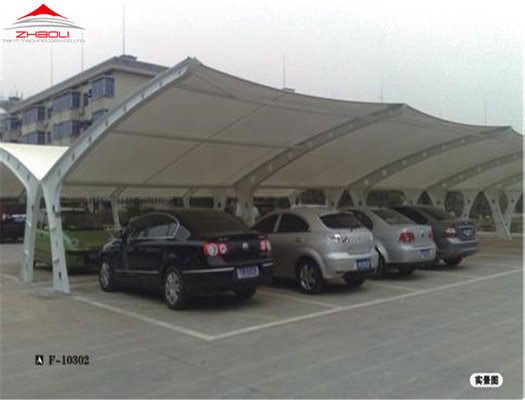 Durable Tensile Membrane Structures For Commercial Building / Greenhouse
