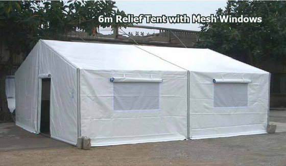 6m Camouflage Military Relief Tents With Fabric Wall Sun Shading