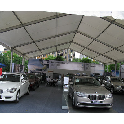Durable Big Event Tent For Car Exhibition With Fabric Wall / Aluminium Frame Tent