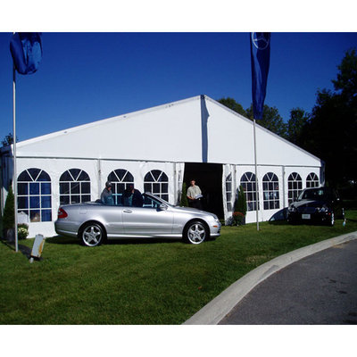 Durable Big Event Tent For Car Exhibition With Fabric Wall / Aluminium Frame Tent