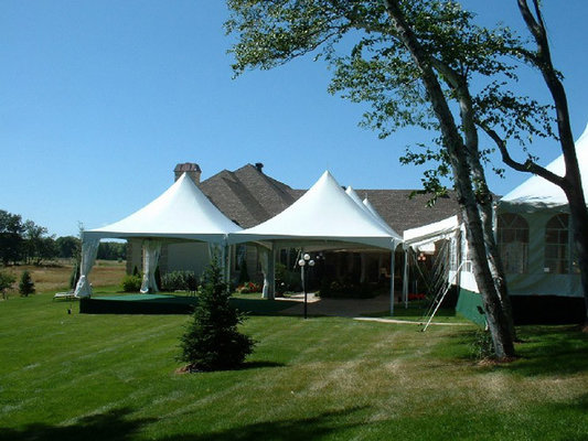 10*10m Peak Marquee Garden Gazebo Tent For Gathering And Meeting , Chating