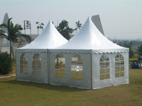 10*10m Peak Marquee Garden Gazebo Tent For Gathering And Meeting , Chating