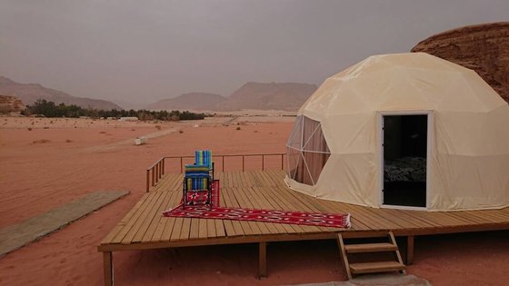0.8mm Transparent Fabric Round Hotel Tent For Event Easy Installation