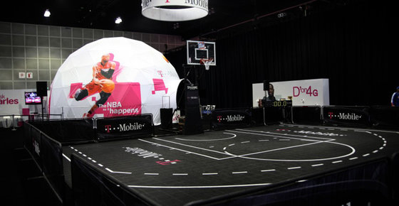 White Diy Pictures Outdoor Spherical Tent With Sports Advertisement And Business Logo