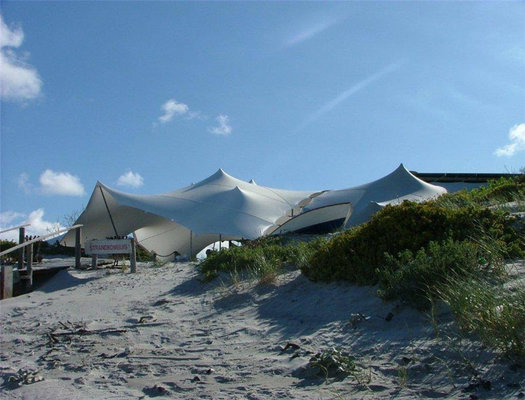 PVC Fabric Colorful Waterproof Stretch Tent For Hiking And Camping