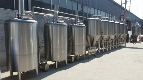 High quality stainless steel micro  beer brewery fermentation tank brewry machine for sale