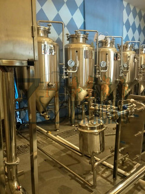 Stainless steel beer brewing equipment micro brewery 100L, 200L, 300L 500L, 1000L per batch
