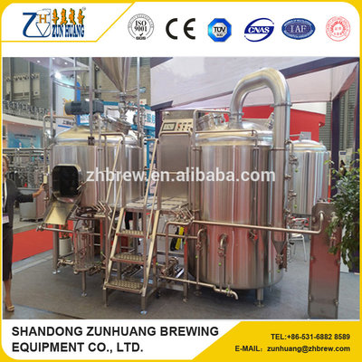 Stainless steel beer brewing equipment micro brewery 100L, 200L, 300L 500L, 1000L per batch