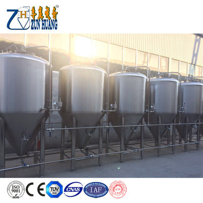 Hot selling stainless steel Jacket 1000L fermentation tank conical micro beer brewing equipment