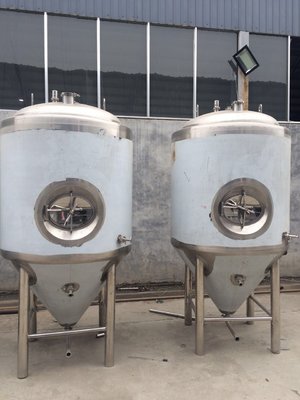 Hot selling stainless steel Jacket 1000L fermentation tank conical micro beer brewing equipment
