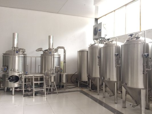 small beer brewery equipment  beer brewing making machine Product Description ZH- craft beer brewing equipment Appli