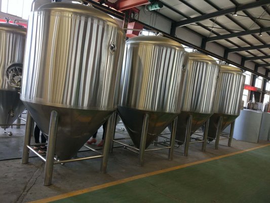 1000L Cooling jacketed conical fermenter equipment beer fermentation tank for beer brewing system