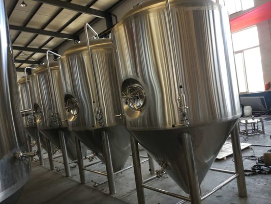 1000L Cooling jacketed conical fermenter equipment beer fermentation tank for beer brewing system
