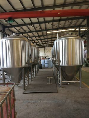 1000L Cooling jacketed conical fermenter equipment beer fermentation tank for beer brewing system