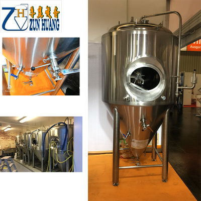 1000L Stainless steel beer fermentation conical tank for brewery