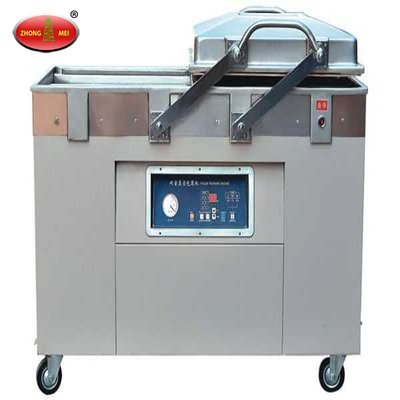 Meat Vacuum Packaging Machine DZQ500-2SB Double Chamber Commercial Food Vacuum Sealer