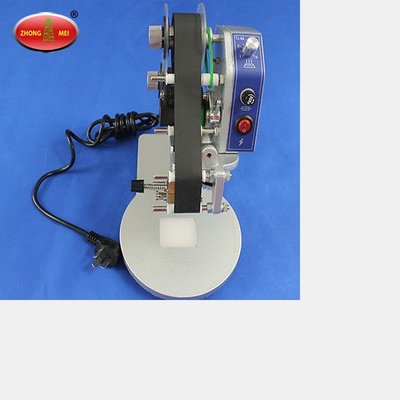 Inkjet Printer Semi Automatic Sticker Labelling Machine, With Code Printer