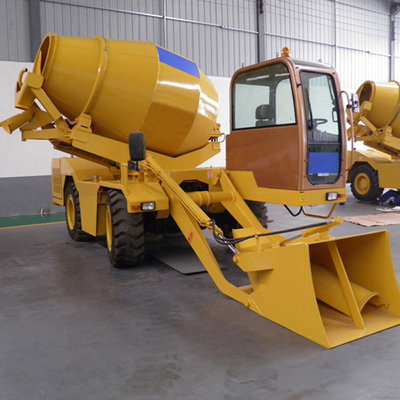 Industrial Cement Mixer Fm3.5-3 Mobile Concrete Mixing Station  Concrete Pump With Mixer