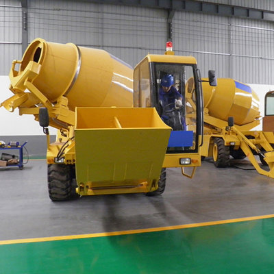 Industrial Cement Mixer Fm3.5-3 Mobile Concrete Mixing Station  Concrete Pump With Mixer