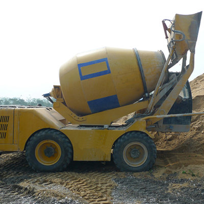 Industrial Cement Mixer  FM3.5-2 Mobile Concrete Mixer Truck Mobile Concrete Mixer With Pump