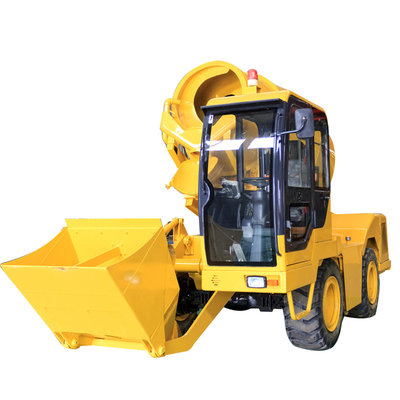 Concrete Pump With Mixer FM2.5 Mini Truck Concrete Mixer Cement Concrete Mixer Machine