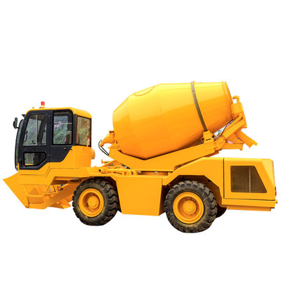 Concrete Pump With Mixer FM2.5 Mini Truck Concrete Mixer Cement Concrete Mixer Machine