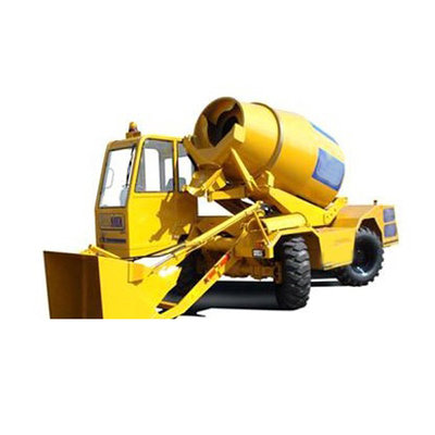 Industrial Portable Concrete Mixer Machine FM5.5 Mobile Concrete Mixing Plant Trailer Mounted Concrete Pump