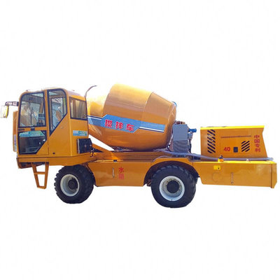 Concrete Pump With Mixer FM10 Mobile Concrete Mixing Truck Mobile Concrete Mixer With Pump