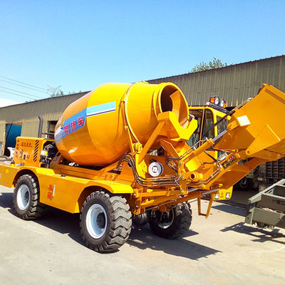 Concrete Pump With Mixer FM10 Mobile Concrete Mixing Truck Mobile Concrete Mixer With Pump