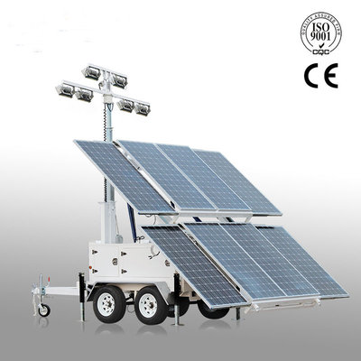 Led Light Tower Supply Protable Solar Light Tower MOS-2400A-L Mobile Solar Light Tower