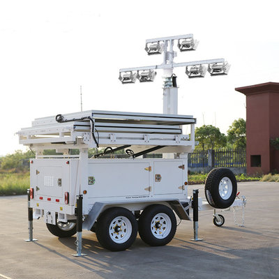 Led Light Tower Supply Protable Solar Light Tower MOS-2400A-L Mobile Solar Light Tower