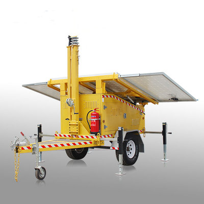Led Light Tower For Sale MOT-400-A Noiseless Night Scan LED Solar Mobile Light Tower