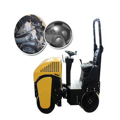 Small Road Roller ZM-1000 1Ton Gasoline Riding Mini Vibratory Road Roller Compactor