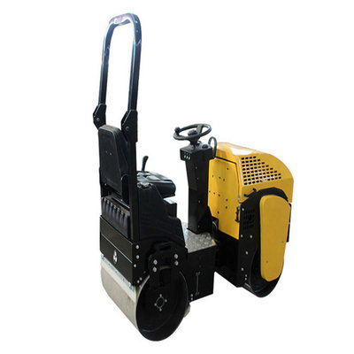 Small Road Roller ZM-1000 1Ton Gasoline Riding Mini Vibratory Road Roller Compactor