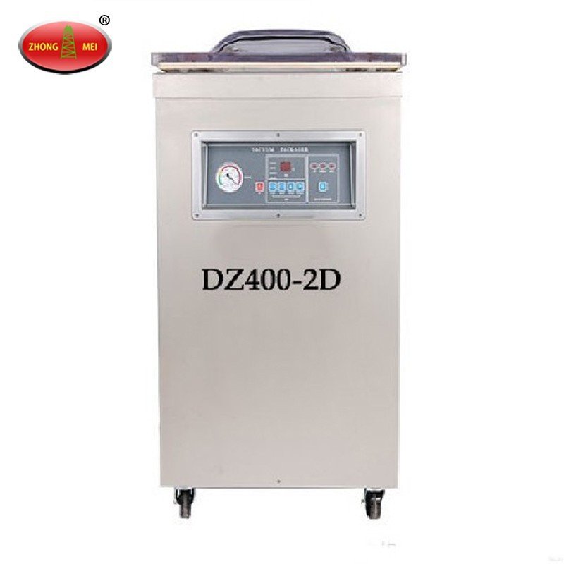 Vertical Vacuum Packaging Machine DZ400-2D Stainless Steel Single Chamber Vacuum Food Sealer