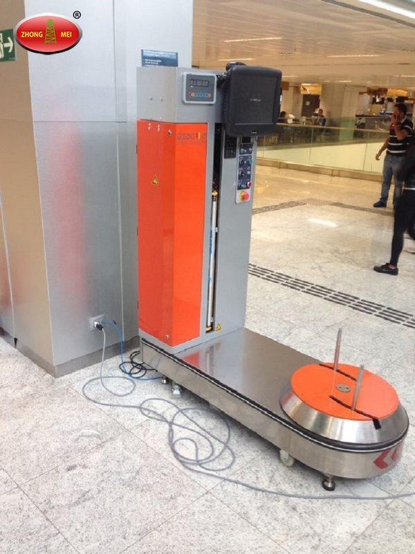 Airport Wrapping Machine For Sale Luggage Wrapping Machine EL500 Airport Luggage Wrapper