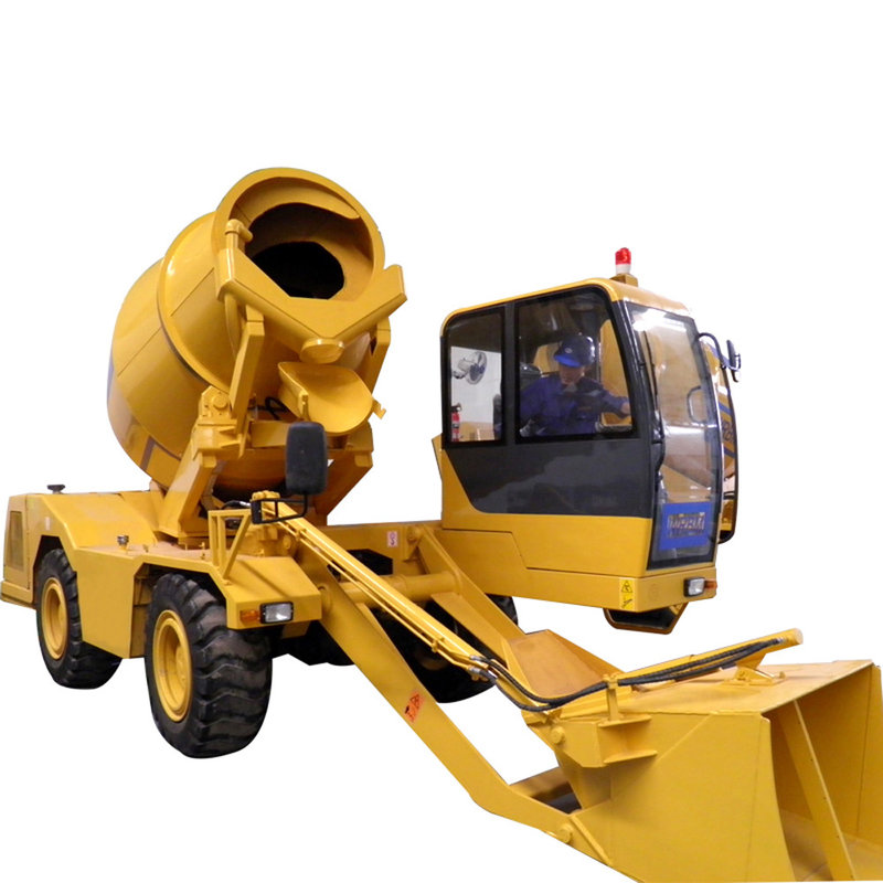 Industrial Cement Mixer Fm3.5-3 Mobile Concrete Mixing Station  Concrete Pump With Mixer