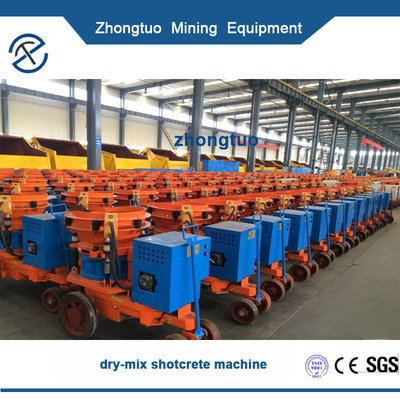 Dry process shotcrete machine suppliers