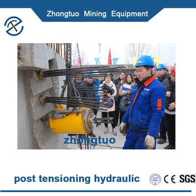 Hydraulic Stressing Jack|Post tension working hydraulic stress jack for bridge construction Hydraulic Stressing Jack