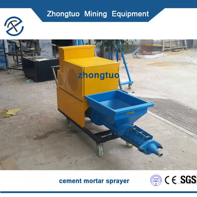 Automatic wet mortar sprayer|Cement sand mixed wet material pneumatic sprayer