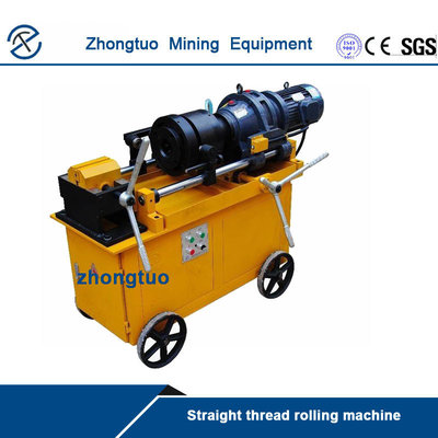 Straight thread rolling machine|Efficient straight thread processing sleeve connection equipment for construction