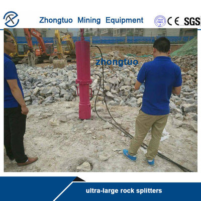 ZT series Ultra large rock splitter mounted truck|factory price|drilling depth2.1meters