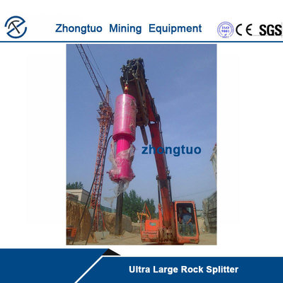 Ultra Large Rock Splitter|Ultra Large Rock Splitter Mounted Truck