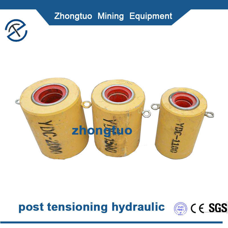 Hydraulic Stressing Jack|Post tension working hydraulic stress jack for bridge construction Hydraulic Stressing Jack