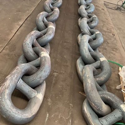 China biggest stockist anchor chain supplier with LR NK KR ABS BV CCS certificae
