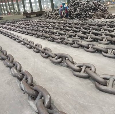 China biggest stockist anchor chain supplier with LR NK KR ABS BV CCS certificae